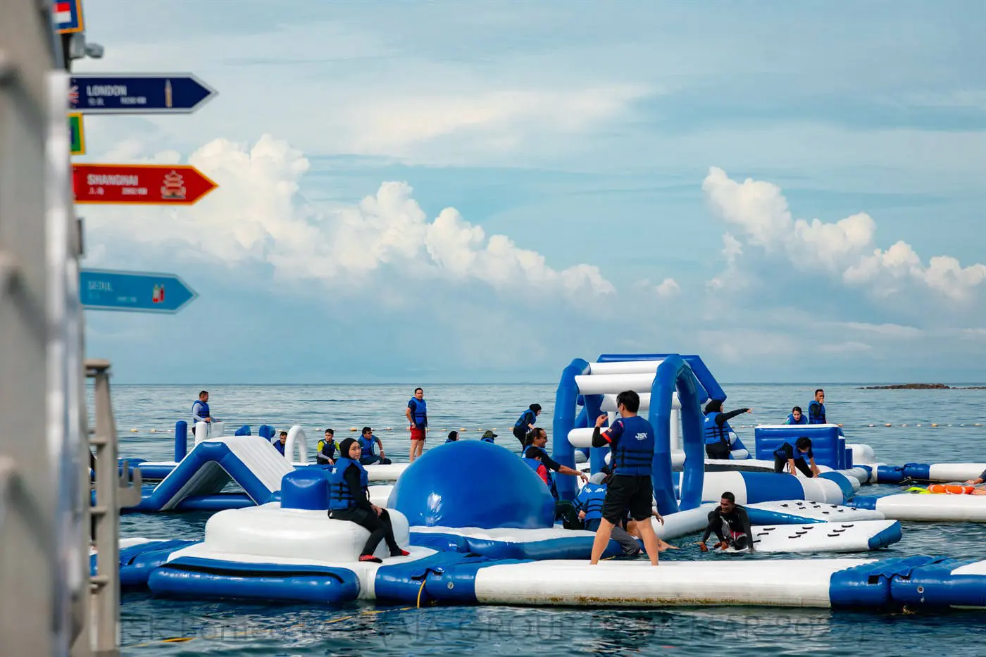 JSK Floating Island - Largest Reef Activity Pontoon in South East Asia!