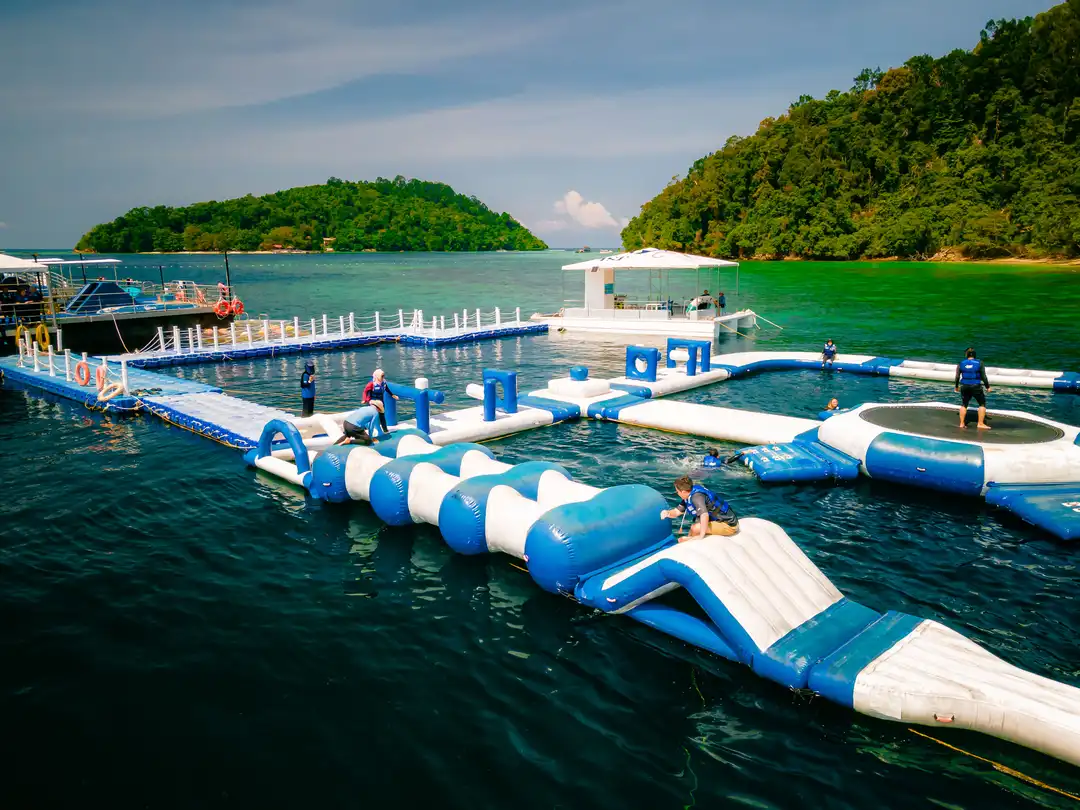 JSK Floating Island - Inflatable Water Park - Attraction Photo Gallery