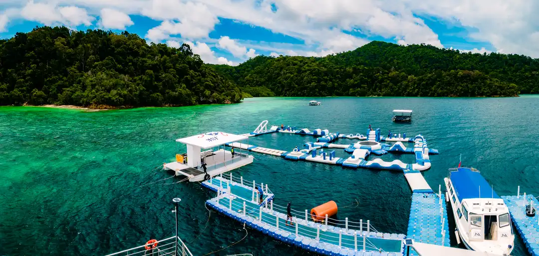 JSK Floating Island - Inflatable Water Park - Attraction Photo Gallery