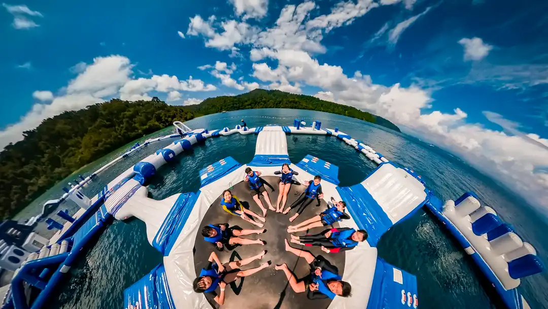JSK Floating Island - Inflatable Water Park - Attraction Photo Gallery