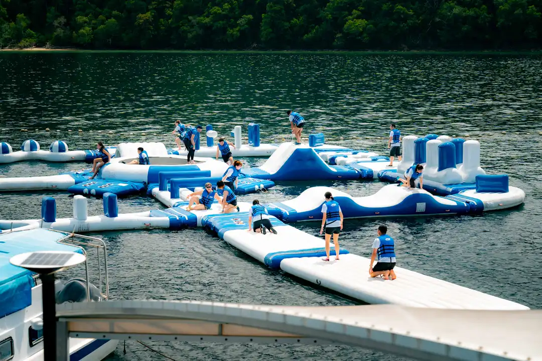 JSK Floating Island - Inflatable Water Park - Attraction Photo Gallery